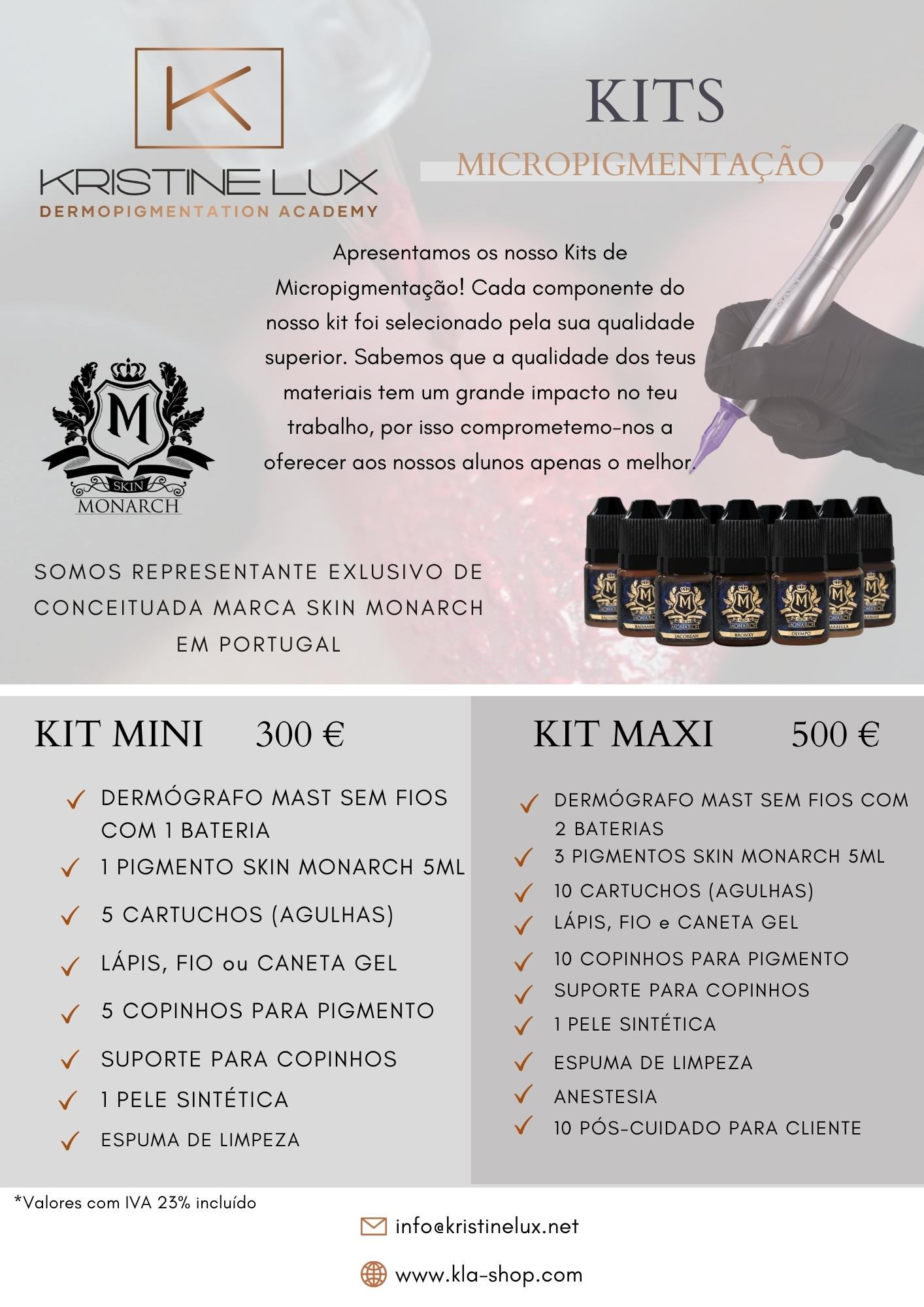 BOOKING for Permanent Make-up Basic Full Course WITH MINI KIT – kla-shop